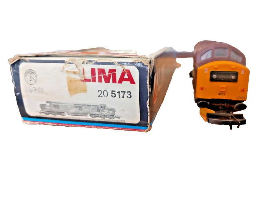 00 gauge LIMA CLASS 37 NO. 37 411 'THE SCOTTISH RAILWAY' IN EWS LIVERY ...