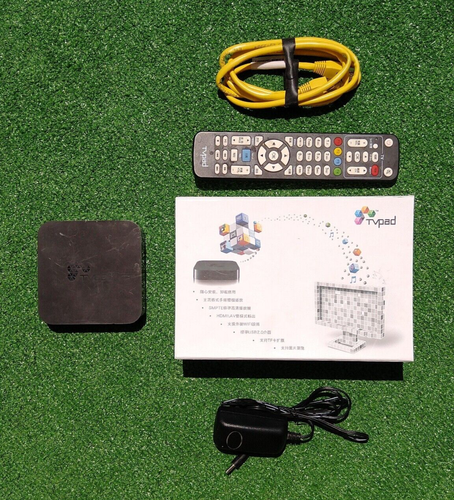 Tvpad M121 TV Asian Channel Media Streamer w/Remote & AC Power Adapter ...