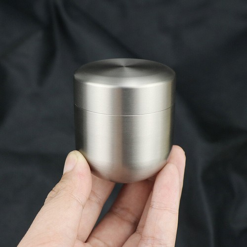 Hot EDC Titanium Waterproof Pill Holder Organizer Container Tea Storage ...