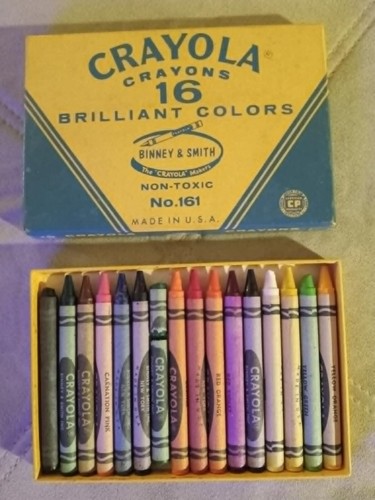 Crayola crayons vintage #BS1143, 1957 - 1961 - 1 broken crayon | eBay