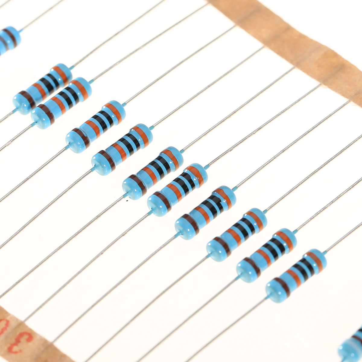 1100pcs 110 Values Assorted Metal Film Resistor Assortment Kit 1/2W 0 ...