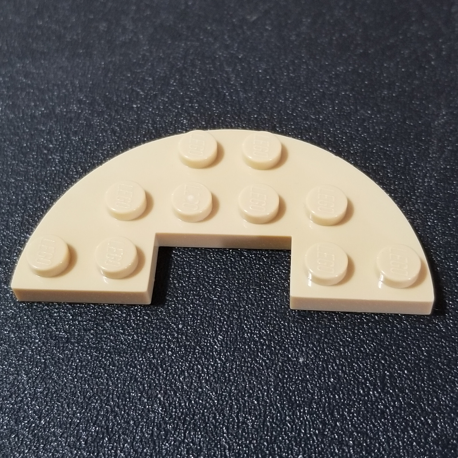 LEGO 3x6 Round Plate Half Circle with Cutout Tan Part 18646 | eBay