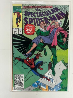 The Spectacular Spider-Man #187 MARVEL Comics 1992 | Combined Shipping ...
