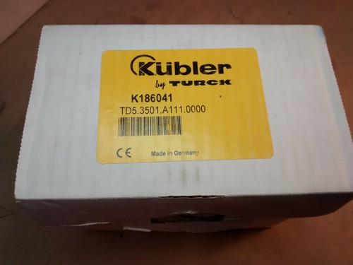 Kubler Turck Linear Mini Draw Wire Encoder w/ Analog Output 1 Meter ...