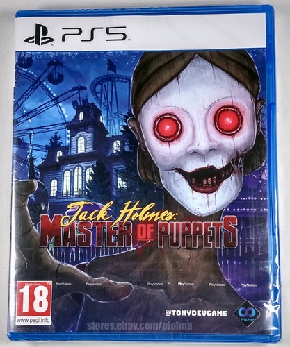 JACK HOLMES: MASTER OF PUPPETS New PS5 Game PlayStation 5 EU Release ...