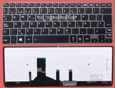 for Toshiba Portege Z30-A Z30-C Z30T-B Z30-B1320 R30-B Keyboard Spanish ...
