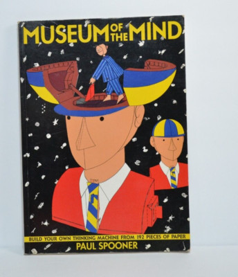 MUSEUM OF THE MIND by PAUL SPOONER 1992 PAPER CRAFT MODEL MACHINE KIT ...