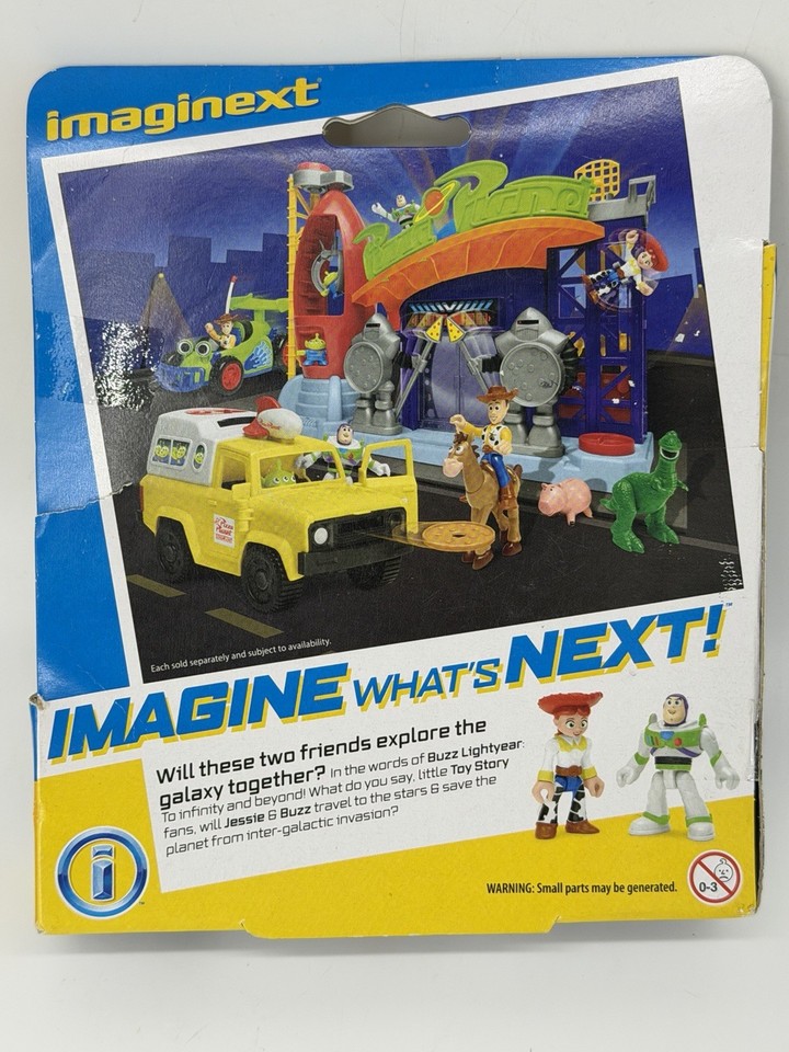 Imaginext Toy Story 4 6-Figure Lot – 3-Pack Set Buzz Bo Peep Carl ...