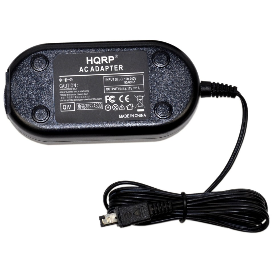 HQRP Replacement AC Power Adapter / Charger for JVC Everio Series ...