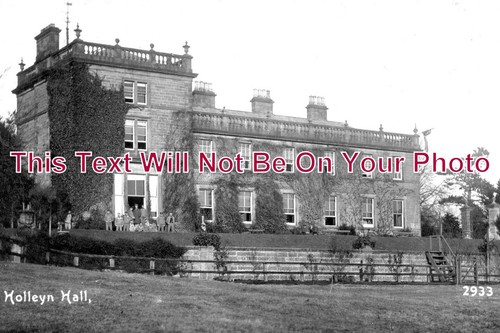 NO 850 - Holeyn Hall Vad Hospital, Wylam, Hexham, Northumberland c1917 ...