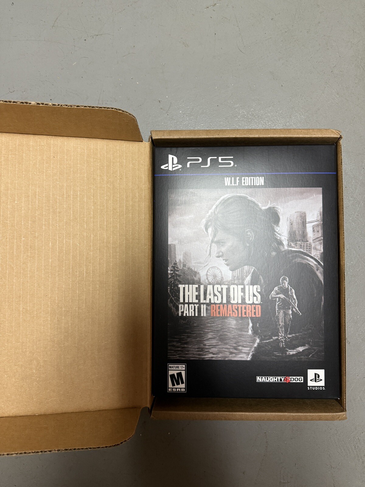The Last of Us Part II Remastered - WLF Edition - PS5 - Sealed | eBay