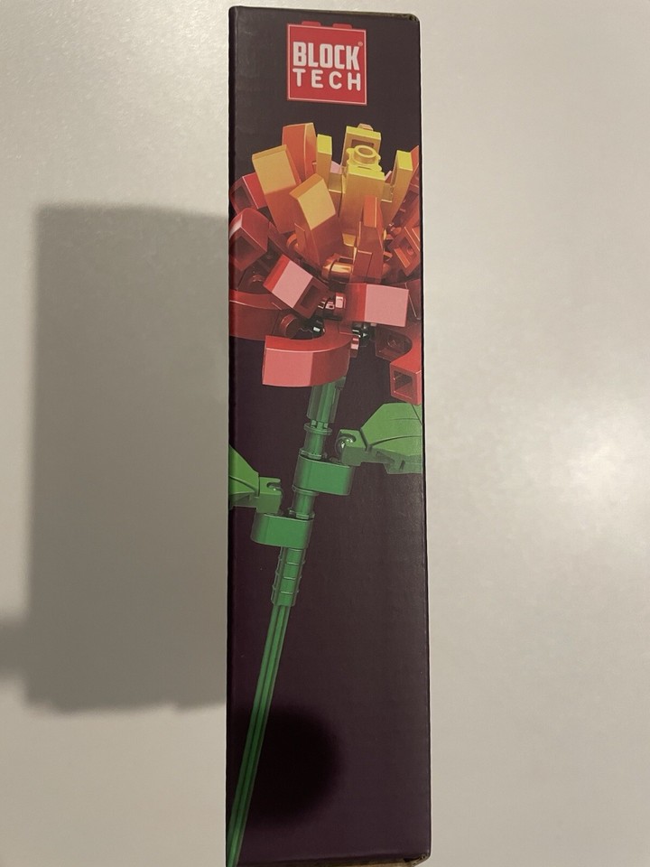 Block Tech Block Bouquet Marigold Flower Building Block Set 103 Pieces ...