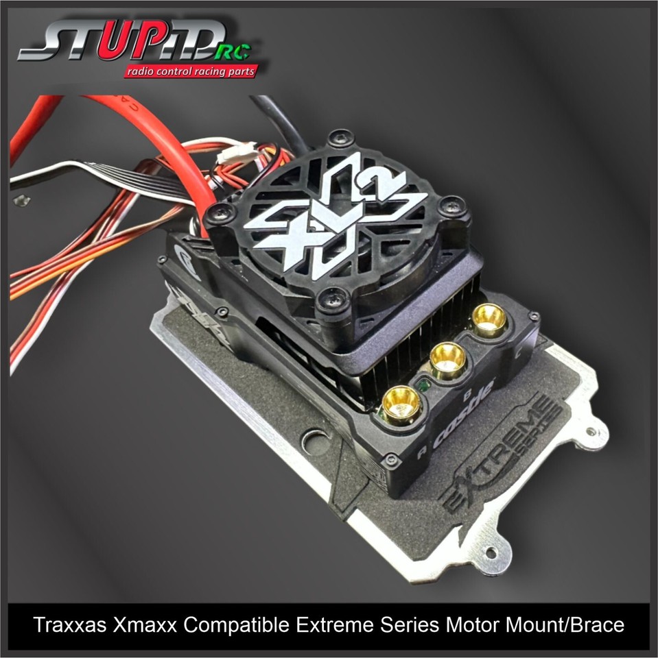 StupidRC Traxxas X-Maxx Compatible Extreme Series Motor Mount/Center ...