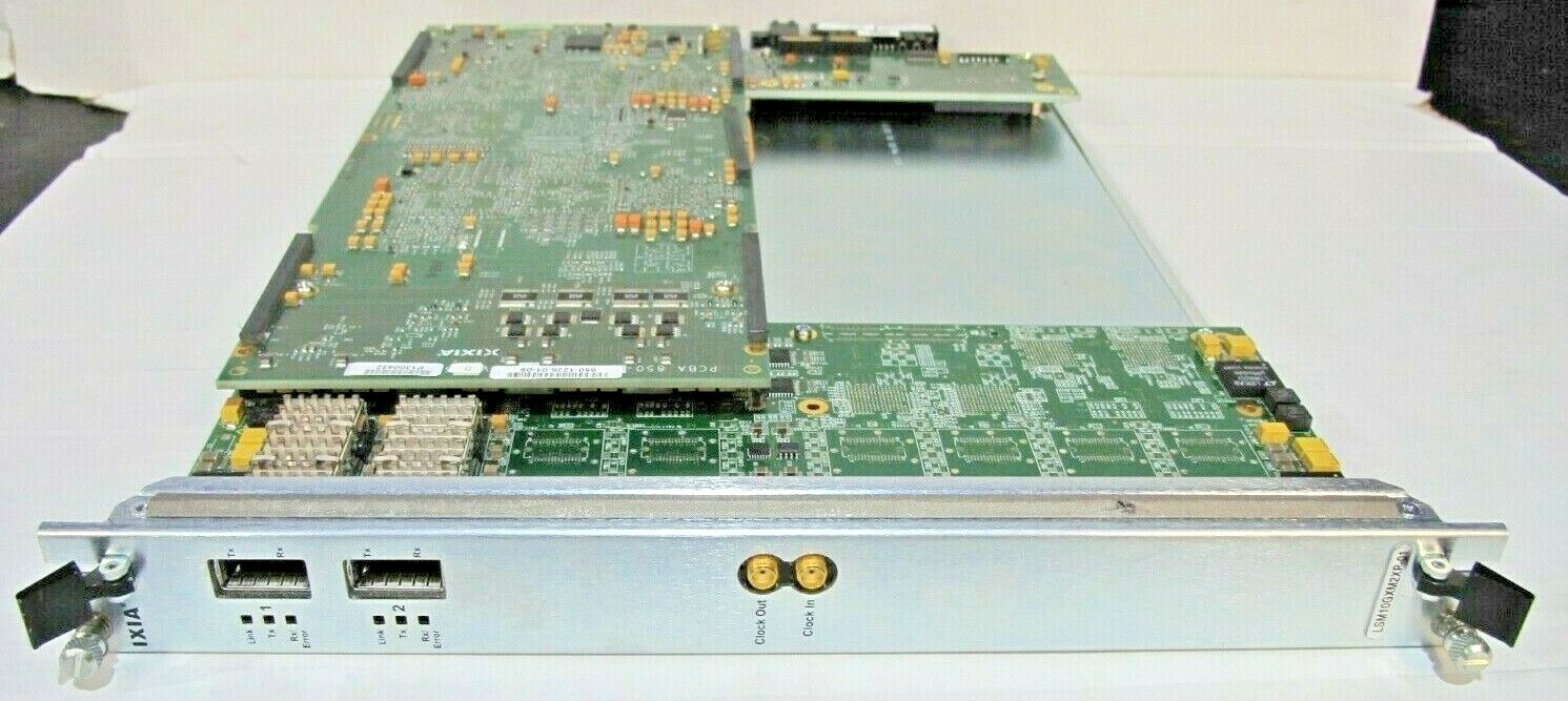Ixia Optixia LSM10GXM2XP-01 10 Gigabit Ethernet 2 port module, 800MHz ...