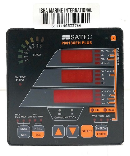 Satec PM130EH Plus Powermeter for sale online | eBay