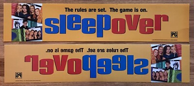 📽 Sleepover (2004) - Double-Sided - Movie Theater Mylar / Poster 5x25 ...