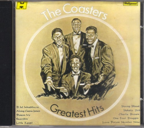 THE COASTERS - GREATEST HITS CD - LIKE NEW - 10 GREAT TRACKS Poison Ivy ...