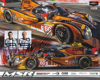 SIGNED 2016 OZZ NIGRI, JOHN PEW, & OLVIER "HONDA RACING" #60 WTSC IMSA ...