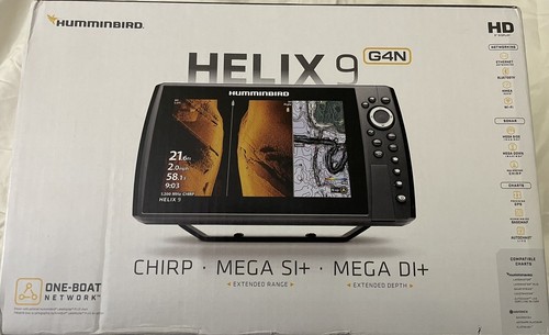 NEW Humminbird HELIX 9 CHIRP MEGA SI+ MEGA DI+ GPS G4N 411380-1M NIB | eBay
