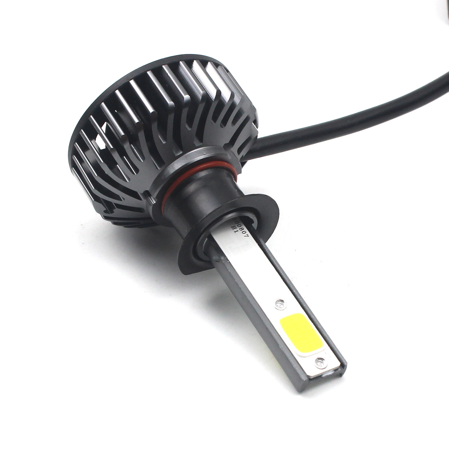 Pair H1 High Beam Globes LED Headlight Beam Bulbs For Holden Colorado ...