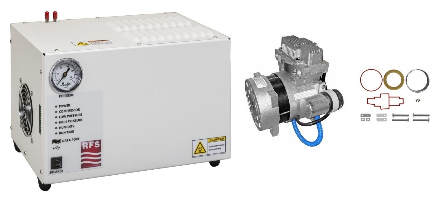 Radio Frequency Systems Compressor Rebuild Kit Service APD22-D, APD70-D ...