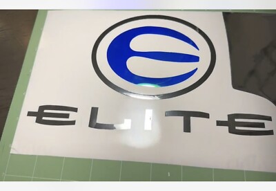 Elite Archery Premium Vinyl Many Size Die Cut Sticker Chrome Reflective ...