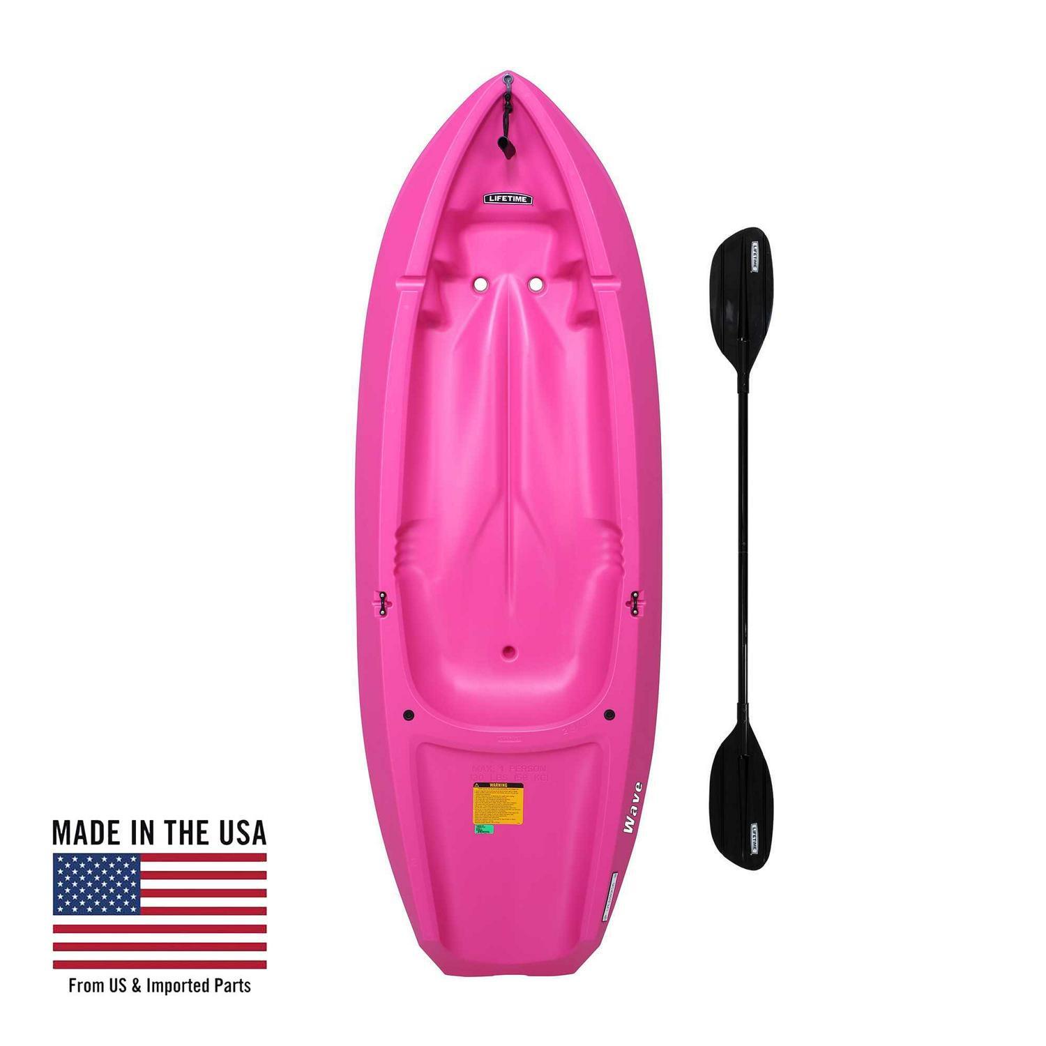 Lifetime Wave 60 Youth Kayak with Paddle - Orange (90154) for sale ...