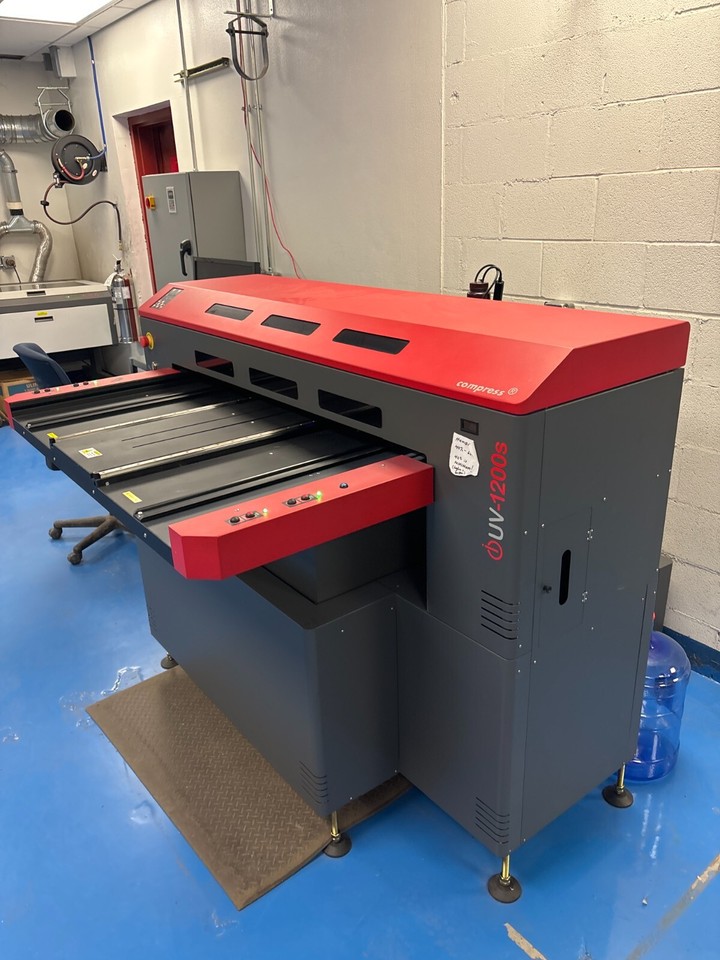 Working Coldesi Compress UV-1200s Large Format UV Printer w/ Software ...