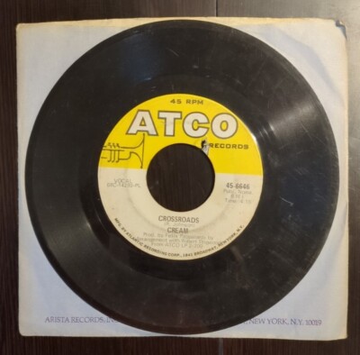 Cream Crossroads 1969-45 Record | eBay
