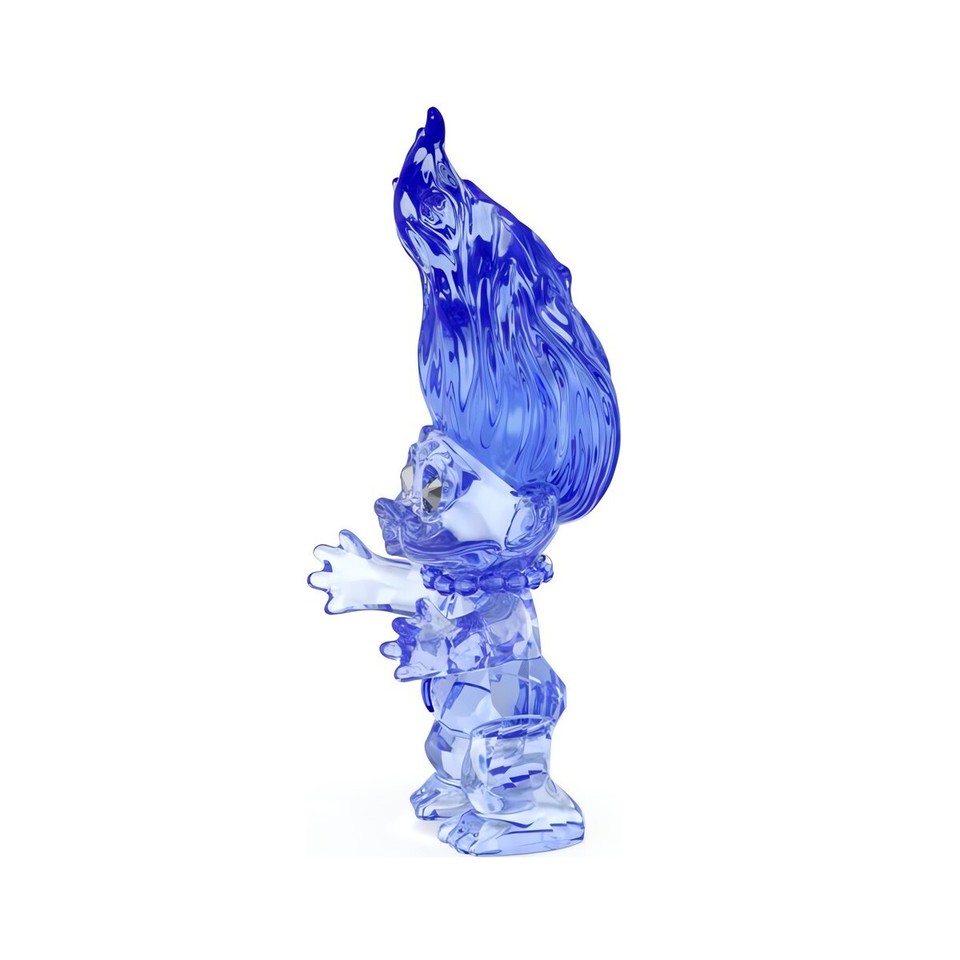 Swarovski Crystal Good Luck Trolls Troll Blue 5682655 New 2024 | eBay