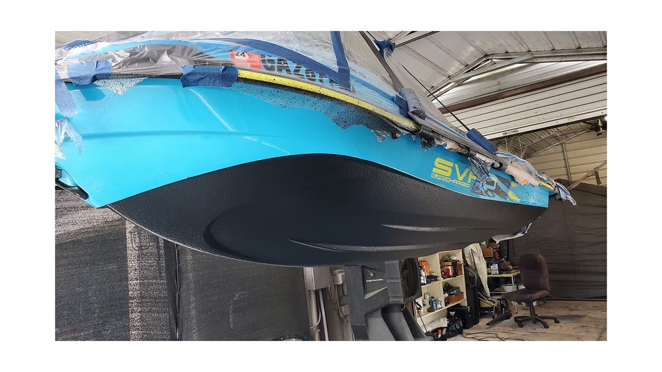 Super Slick 2000 Epoxy Bottom Coating for Airboats, Jet Ski's, etc ...