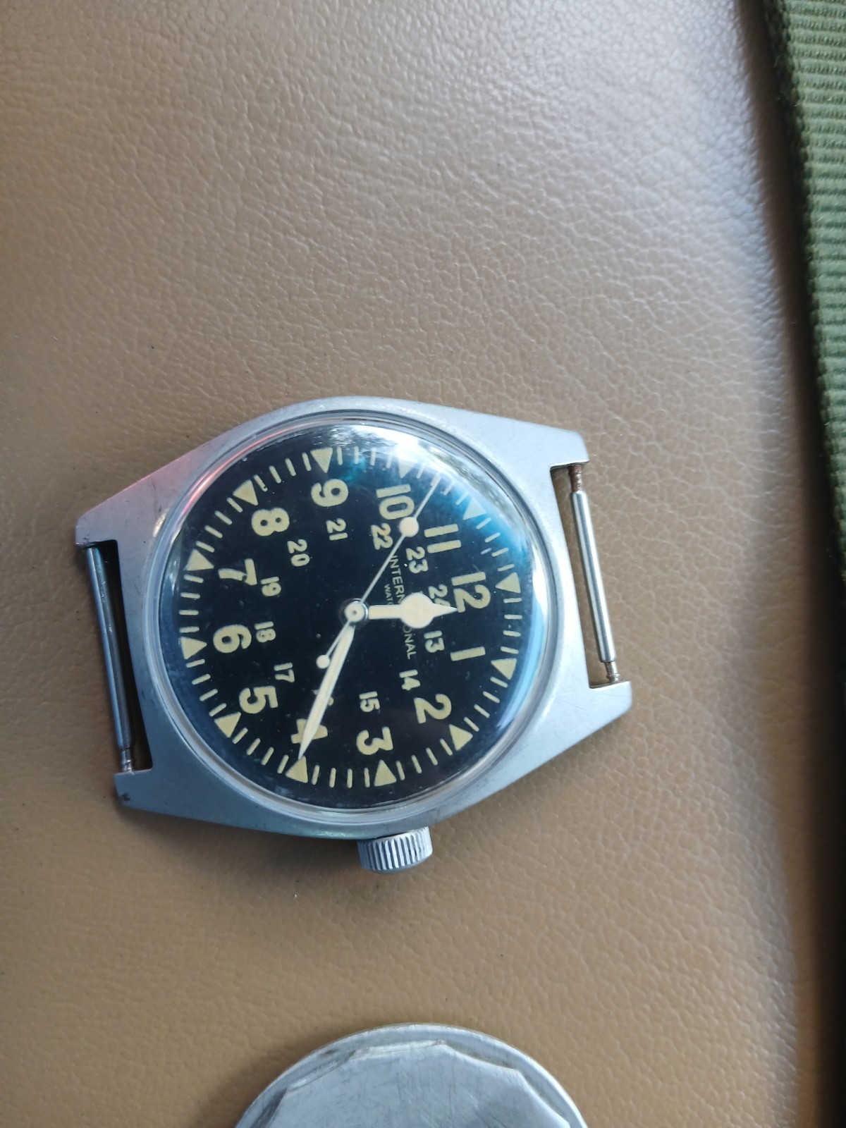 IWC Military Watch Vietnam War Antique 1960s Military Timepiece Vintage ...