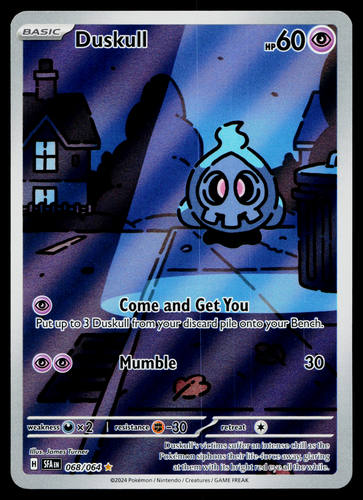 DUSKULL 068/064 SHROUDED FABLE POKEMON TCG | eBay