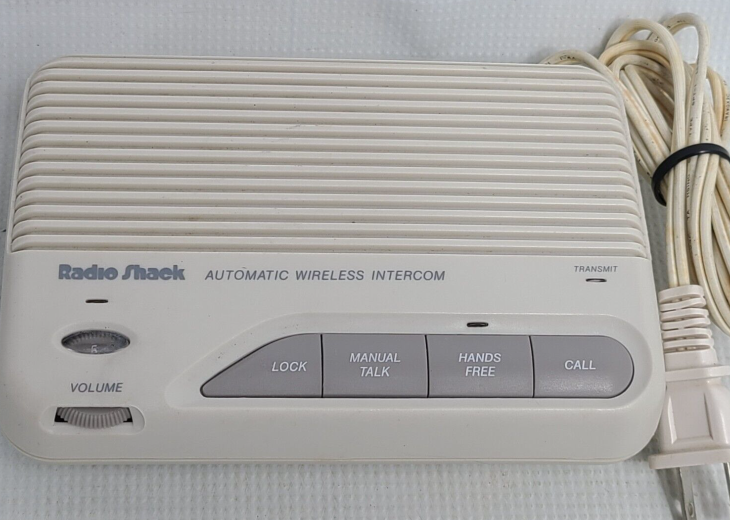 Radio Shack Wireless FM Intercom System 43-491 White Set RadioShack ...