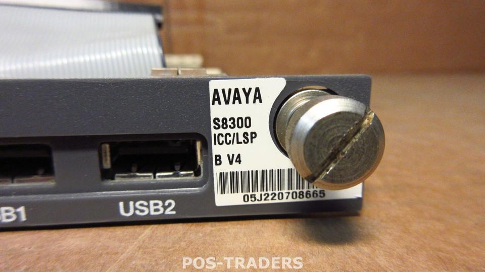 Avaya - S8300 ICC/LSP B V4 Media Module PULLED FROM AVAYA G700 R3 MEDIA ...