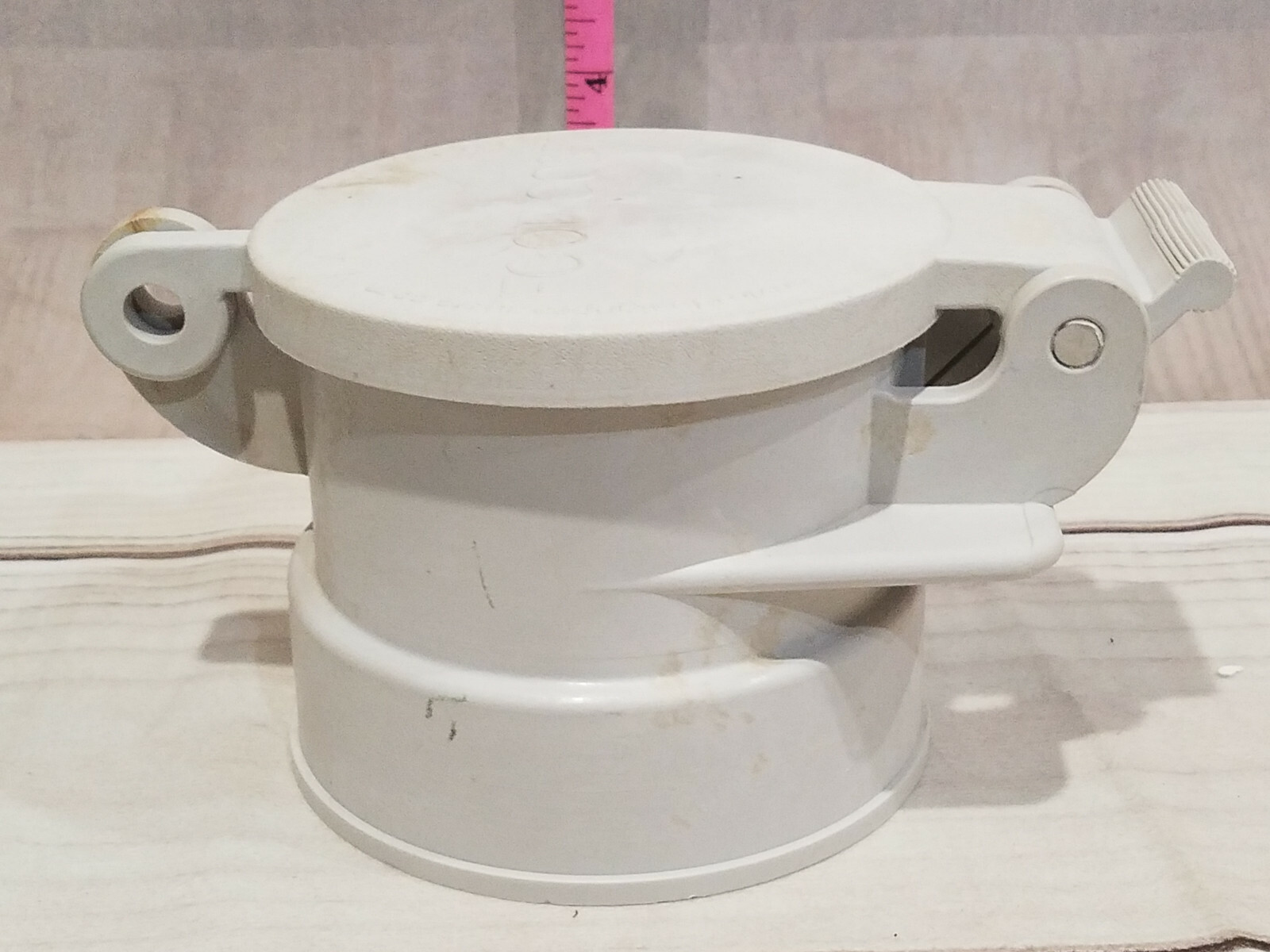 4IN FOOT STEP ON SEWER SPRING LOADED CAP FOR SCH 40 FITS FF104W ...