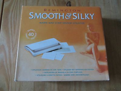 Remington Epilator Smooth And Silky Warm Wax Strip System Epilator 016 ...
