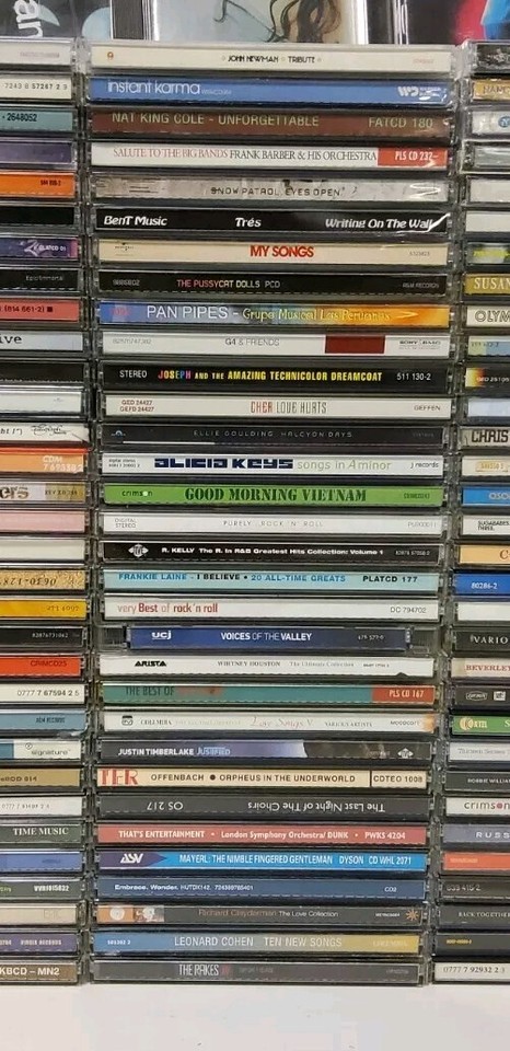 230 x Mixed Genre Music CD Joblot Pop Rock Jazz Classical Hip-Hop Dance ...