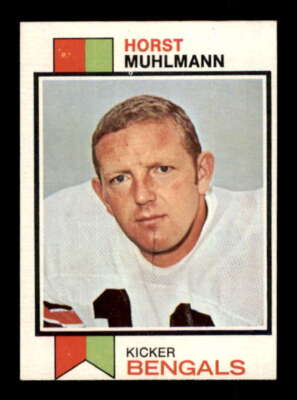 1973 Topps #146 Horst Muhlmann EXMT/NM Bengals 239107 | eBay