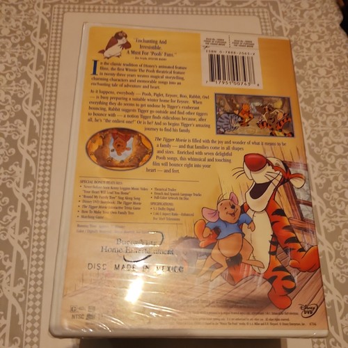 DISNEY THE TIGGER MOVIE DVD MOVIE C1007 | eBay
