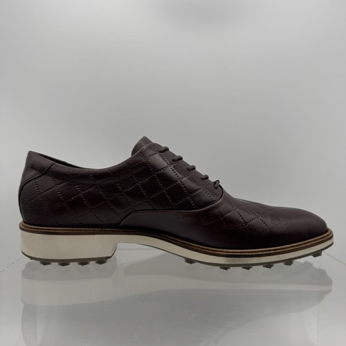 Brand New Ecco Classic Hybrid Golf Brown Leather Men’s Size 46 EU / 12 ...