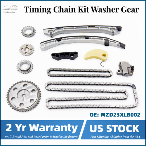 For Mazda 3 Speed 3 Speed 6 CX-7 Turbo 2.3L Timing Chain Kit Washer ...