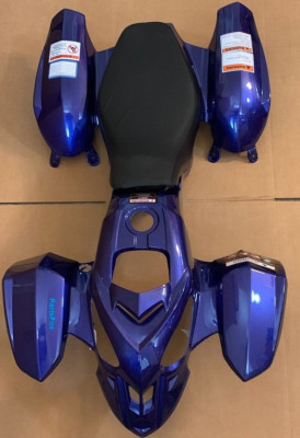 Kids ATV Plastic Blue body and Seat Loncin 90cc 110L Taotao 3050B ...