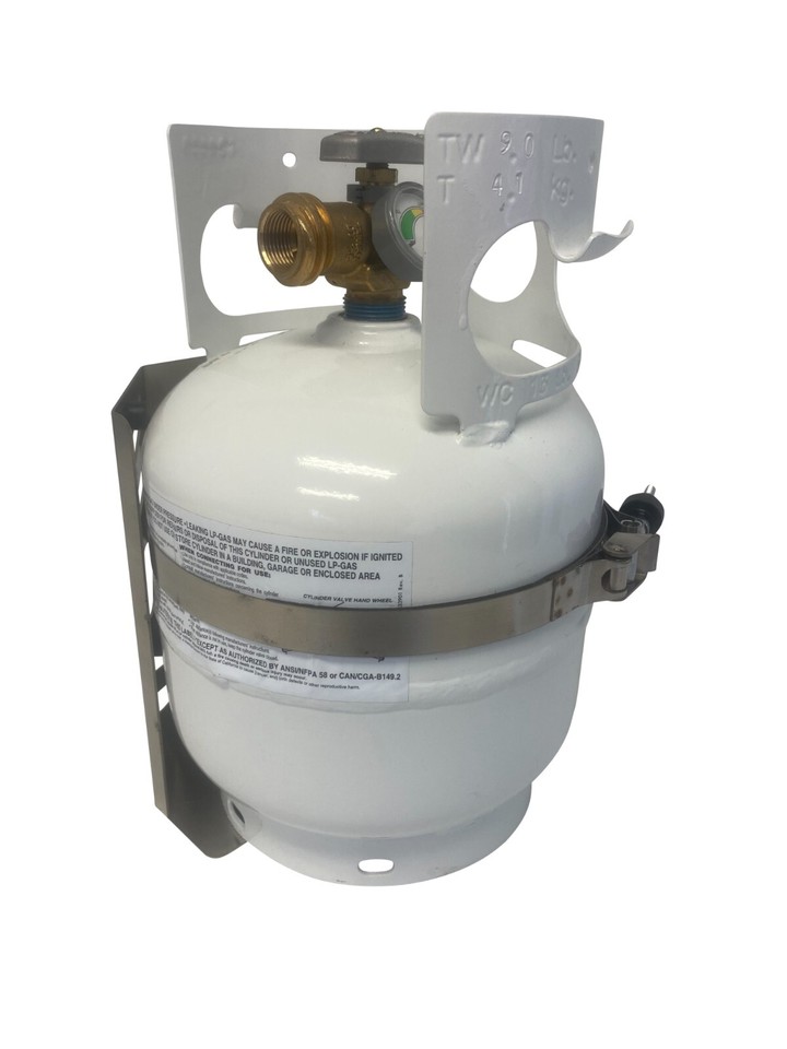 Overland Camping 4x4 5 LB Propane Tank Mount w/ Quick Release T-Bolt ...