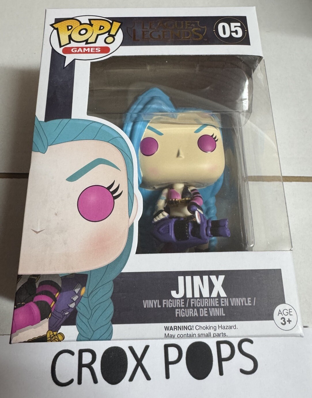Rare JINX League Of Legends 05 Funko Pop Vinyl New in Mint Box ...