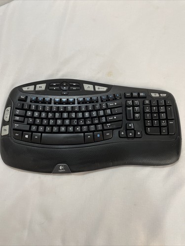 Logitech K350 Wireless Keyboard P/N 820-002546 Missing Battery Door ...