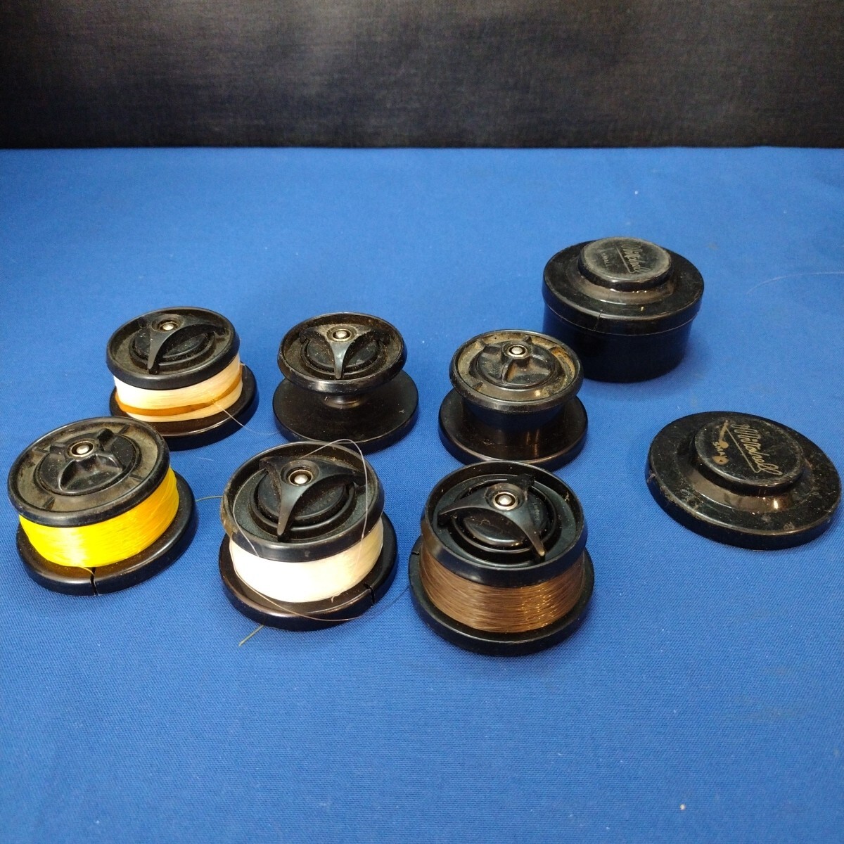6 Vintage Garcia Mitchell Spare Spool Set Deep With 1 Case | eBay