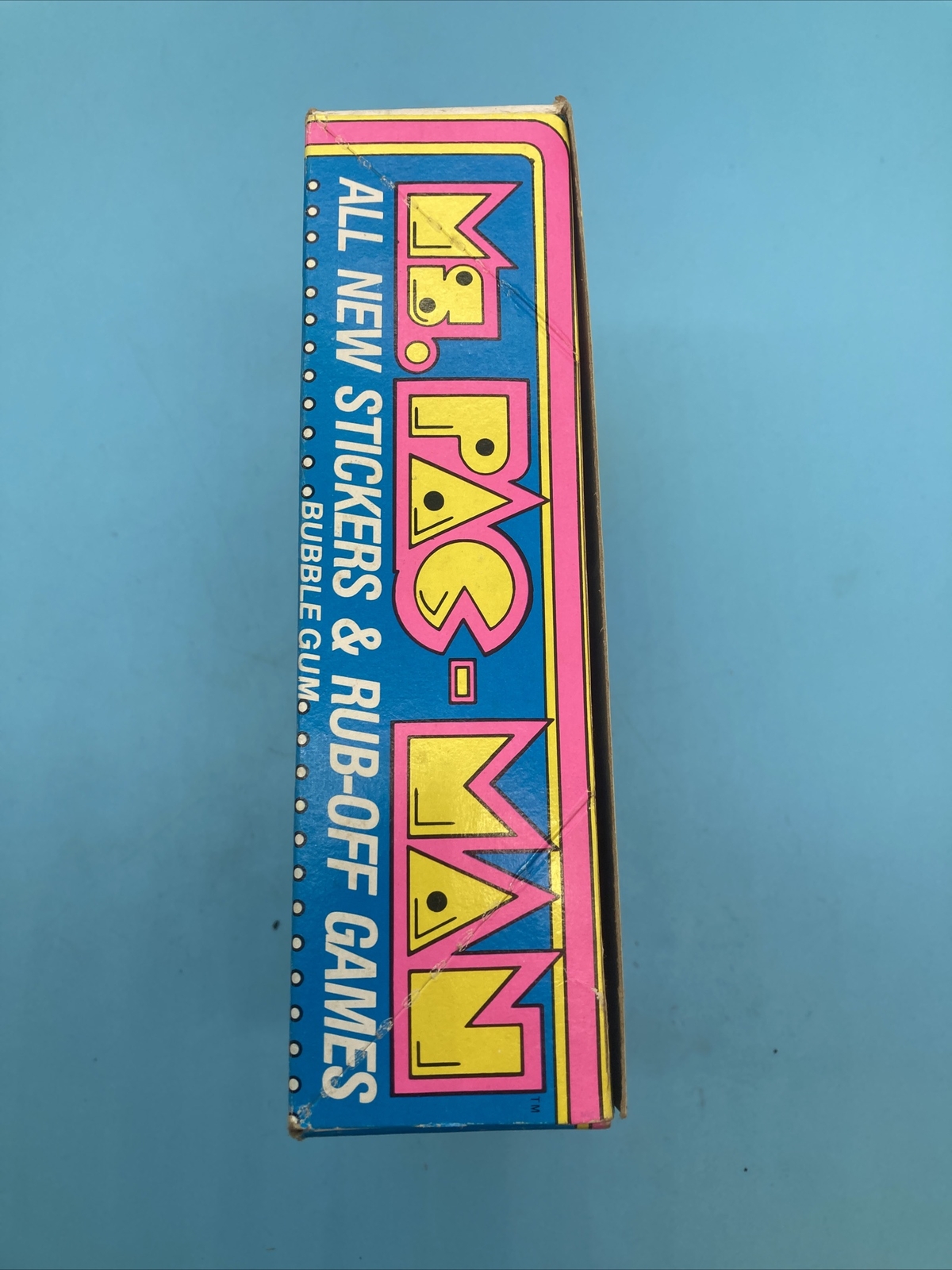 Ms Pac-Man Stickers & Games Box Of Unopened Packs | eBay