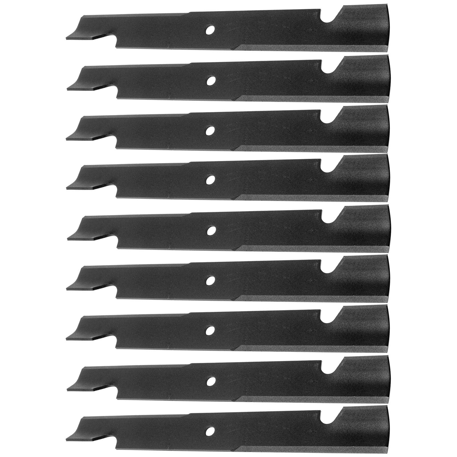 (9PACK) 103-2530-S Notched Blades Exmark Lazer Z AC AS XP Ranger w/ 60 ...