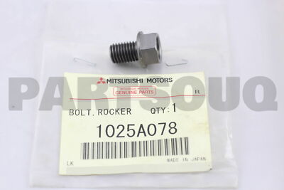 1025A078 Genuine Mitsubishi BOLT,ROCKER ARM PIVOT | eBay